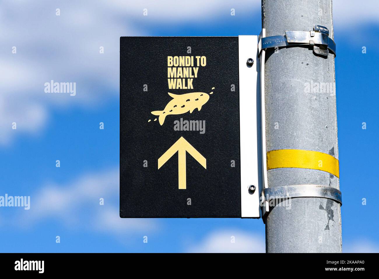 A Bondi to Manly Walk sign in Sydney, Australia Stock Photo - Alamy