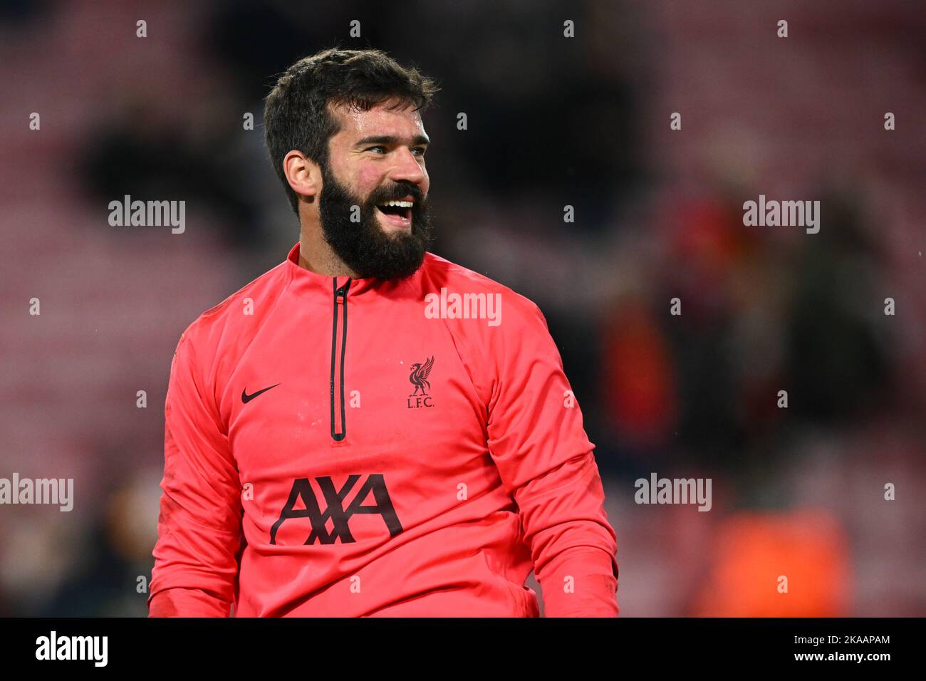 Liverpool goalkeeper allison hi-res stock photography and images - Alamy