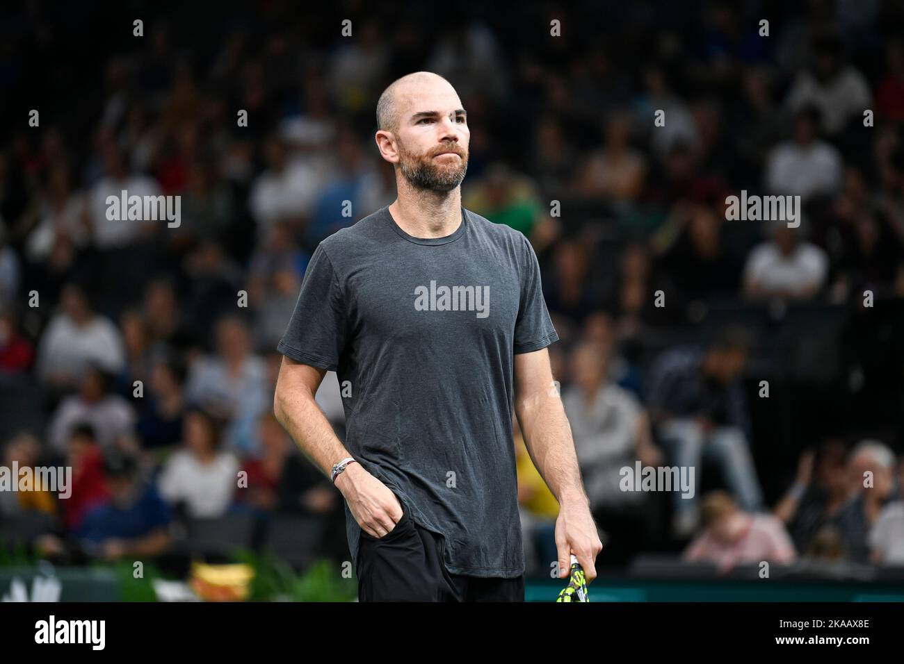 Paris, France. November, 1, 2022, Adrian Mannarino of France during the ...