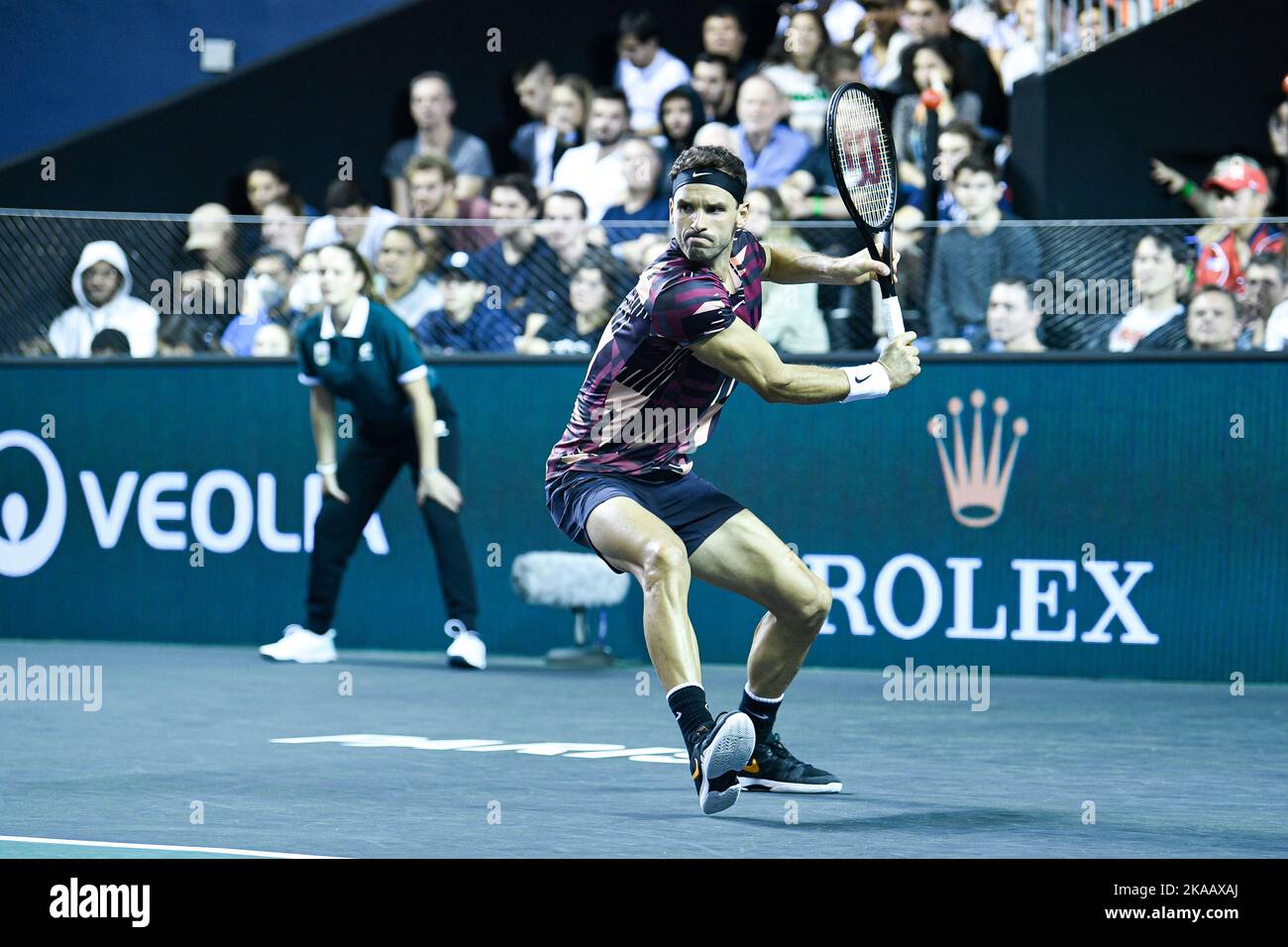 Paris, France. November, 1, 2022, Grigor Dimitrov of Bulgary during the ...