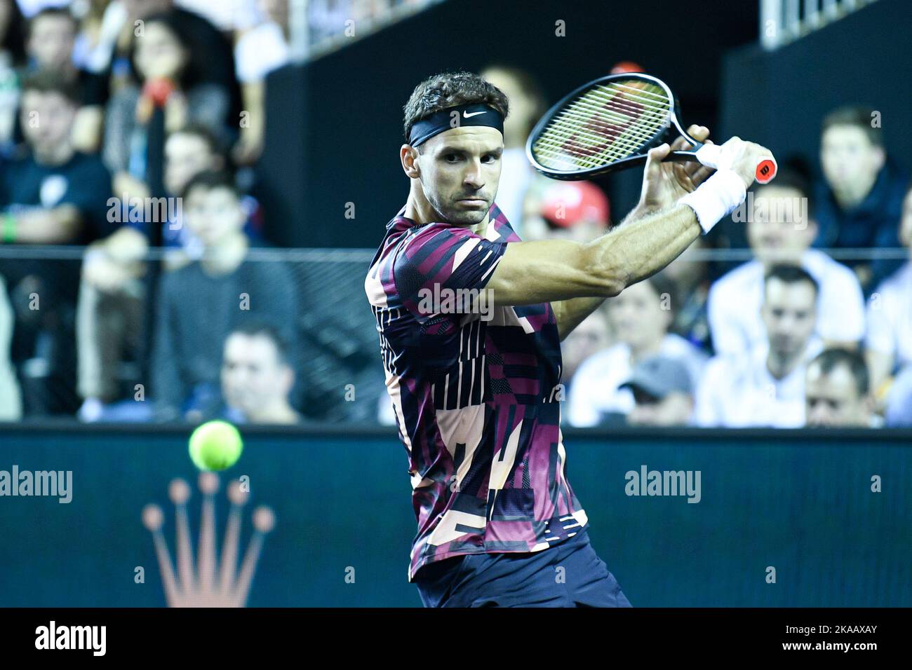 Paris, France. November, 1, 2022, Grigor Dimitrov of Bulgary during the ...