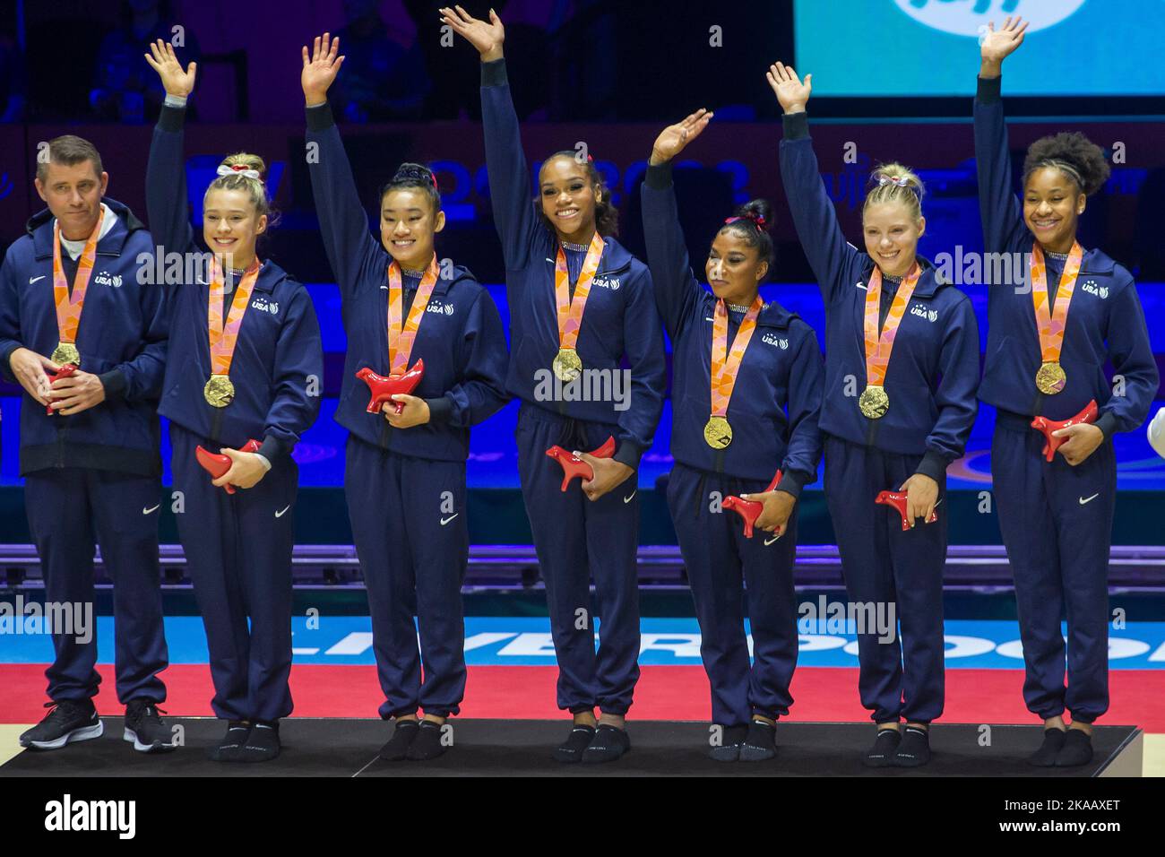 Team england gymnastics hi-res stock photography and images - Alamy
