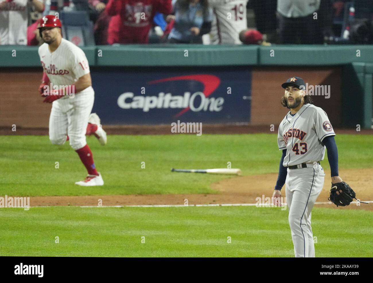 Philadelphia, United States. 01st Nov, 2022. Houston Astros starting ...
