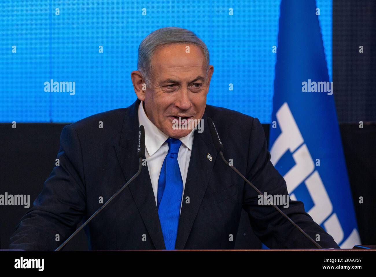 Jerusalem, Israel. 02nd Nov, 2022. Likud party leader and former ...