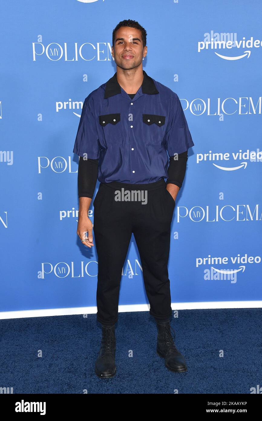 Westwood, CA, November 1, 2022. Mason Gooding arriving at the Los ...