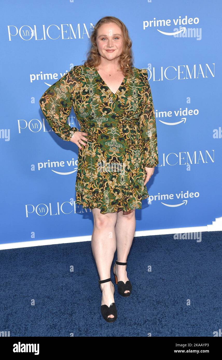 Westwood, CA, November 1, 2022. Danielle Macdonald arriving at the Los ...