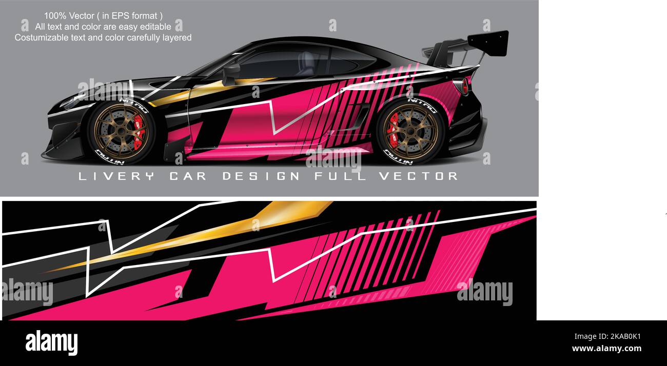 car livery graphic vector. abstract grunge background design for ...
