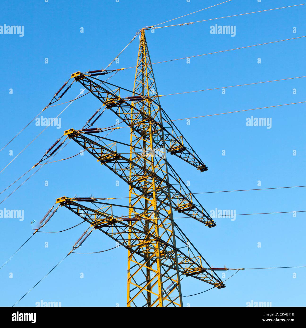 power transmission tower Stock Photo - Alamy