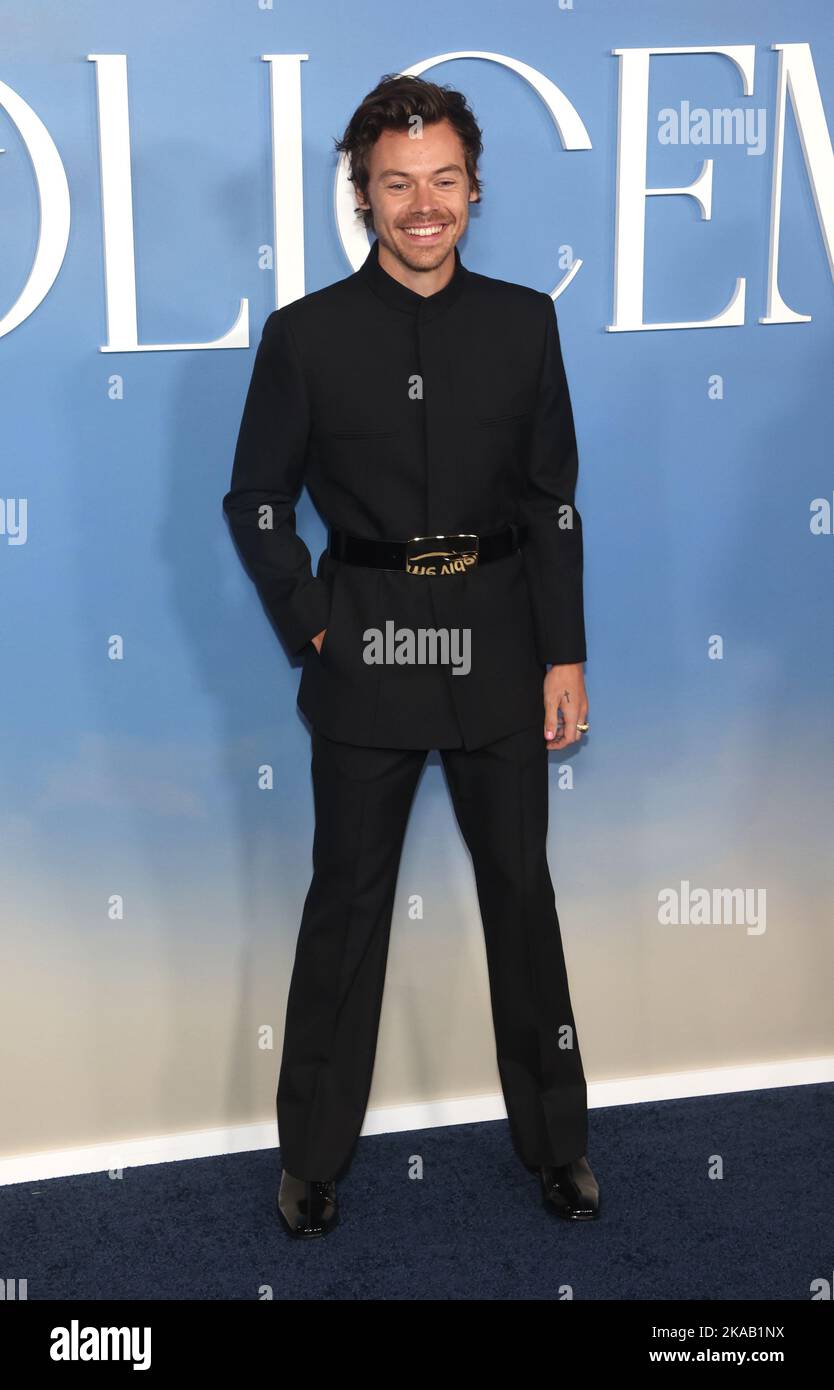 Los Angeles, Ca. 1st Nov, 2022. Harry Styles at the LA premiere of My ...