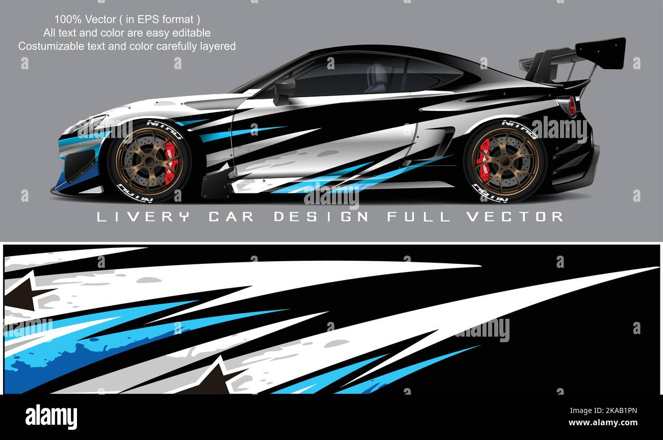 livery strip design for racing motif cars Stock Vector Image & Art - Alamy