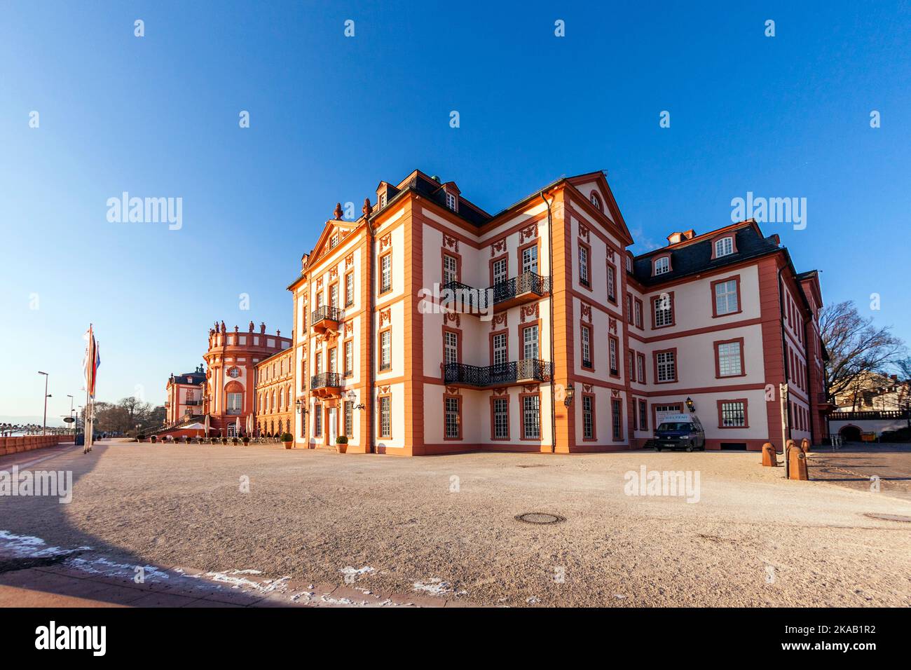 famous Biebrich Castle in Wiesbaden Stock Photo - Alamy