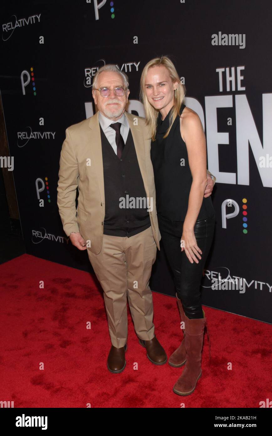 New York, NY, on November 1, 2022. Brian Cox and Amy Rice attend The ...