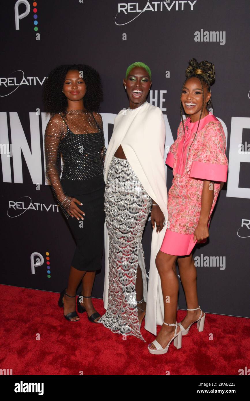 New York, NY, on November 1, 2022. Imani Love, Jodie Turner-Smith and ...