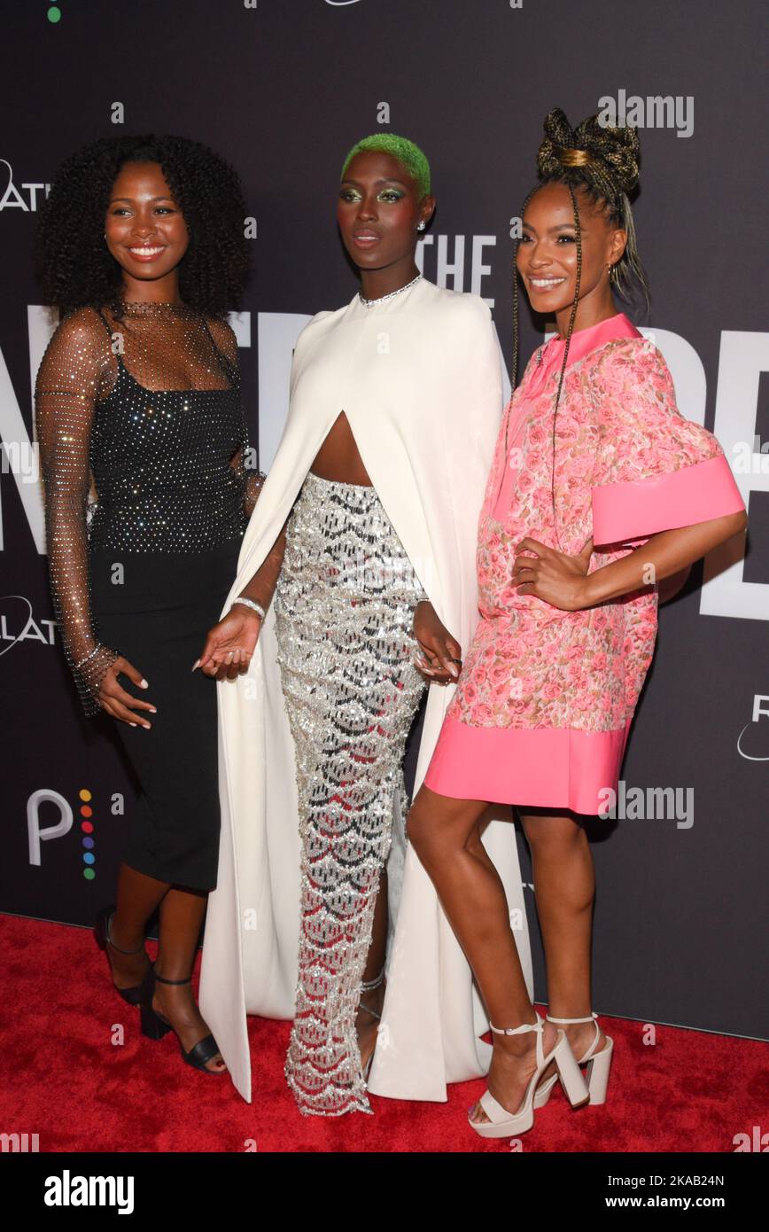 New York, NY, on November 1, 2022. Imani Love, Jodie Turner-Smith and ...