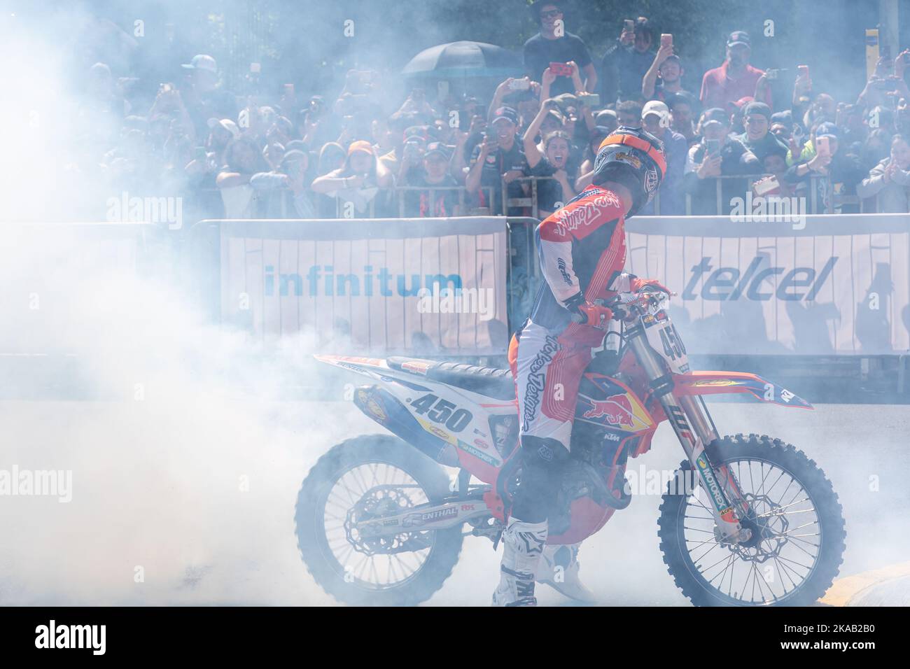 GUADALAJARA, MEXICO - OCTOBER 25 2022: Showrun Aaron Colton, Didier ...