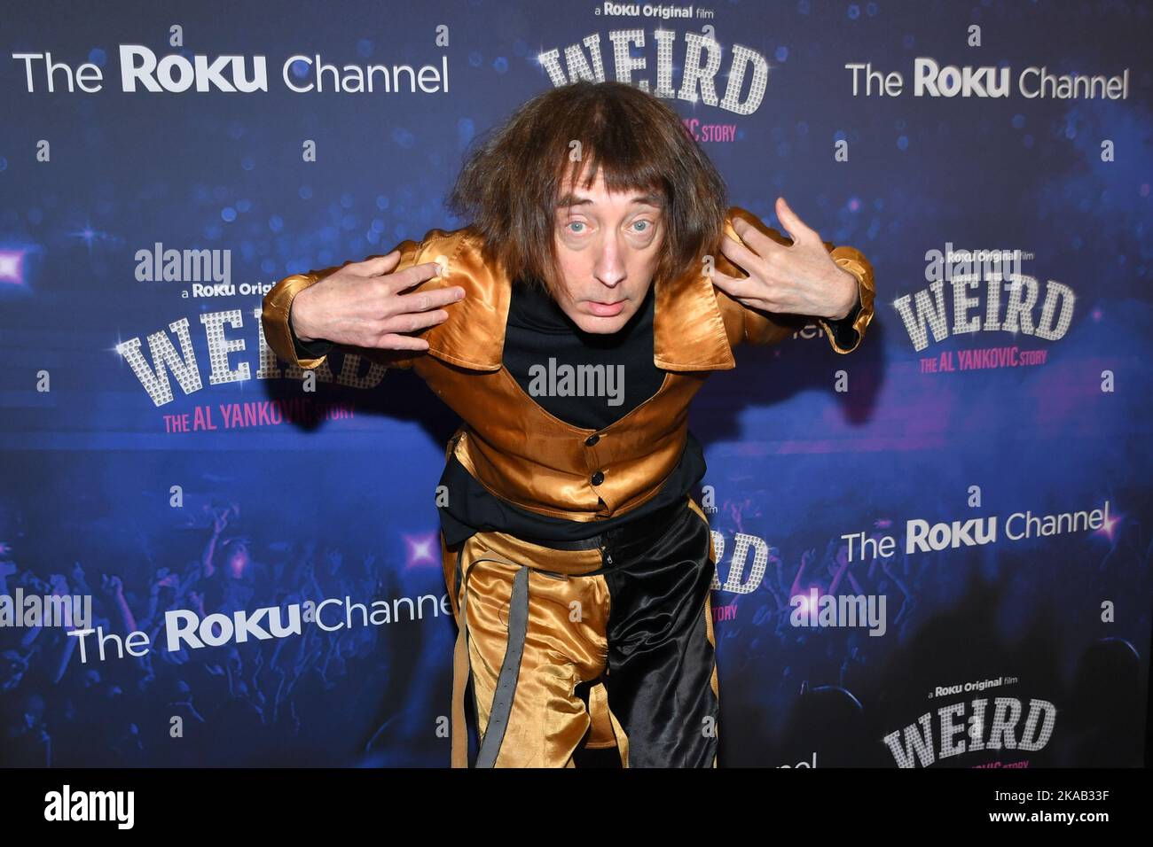 Emo Philips attends the "Weird: The Al Yankovic Story" New York ...