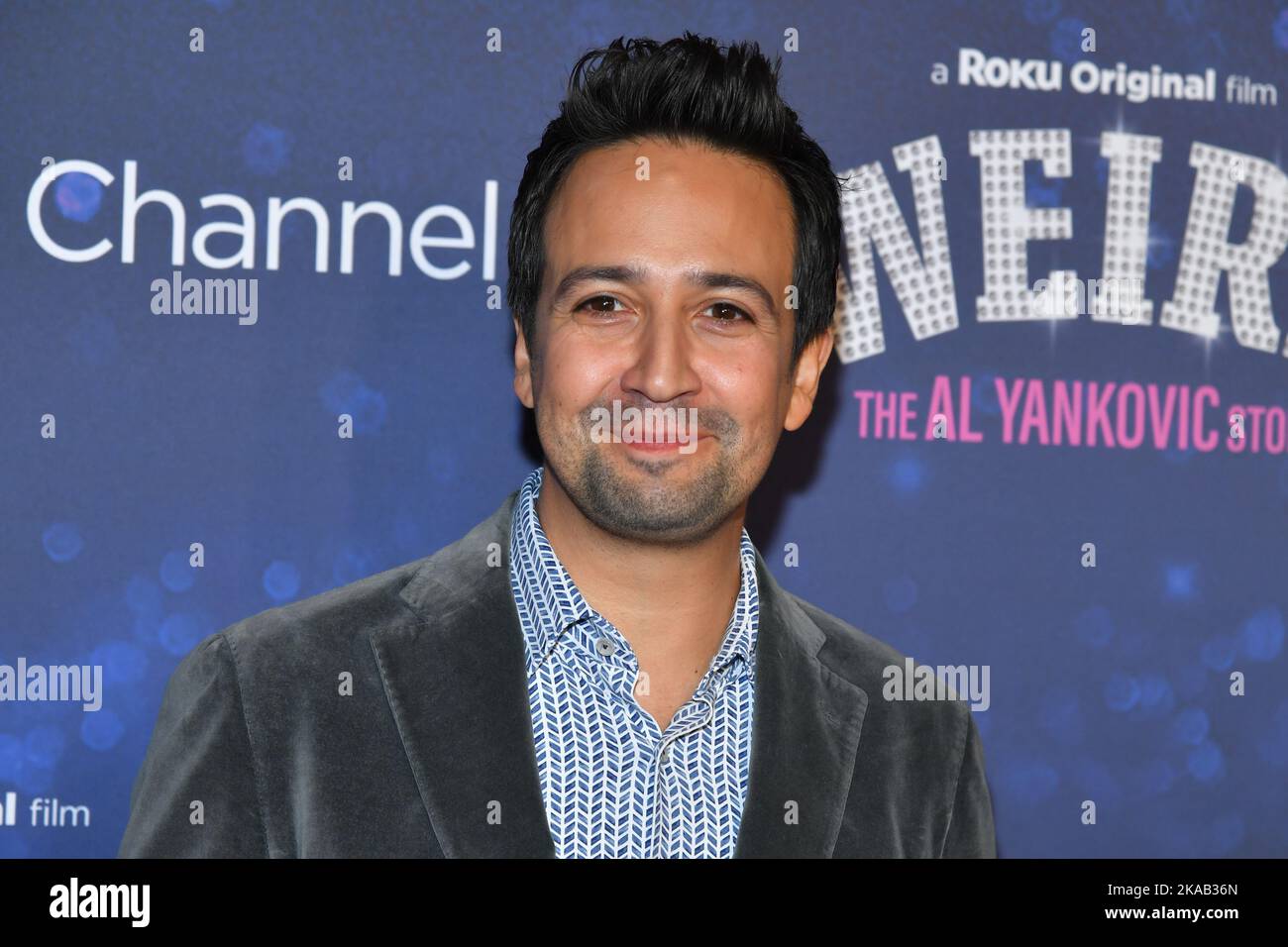 Lin-Manuel Miranda attends the "Weird: The Al Yankovic Story" New York ...