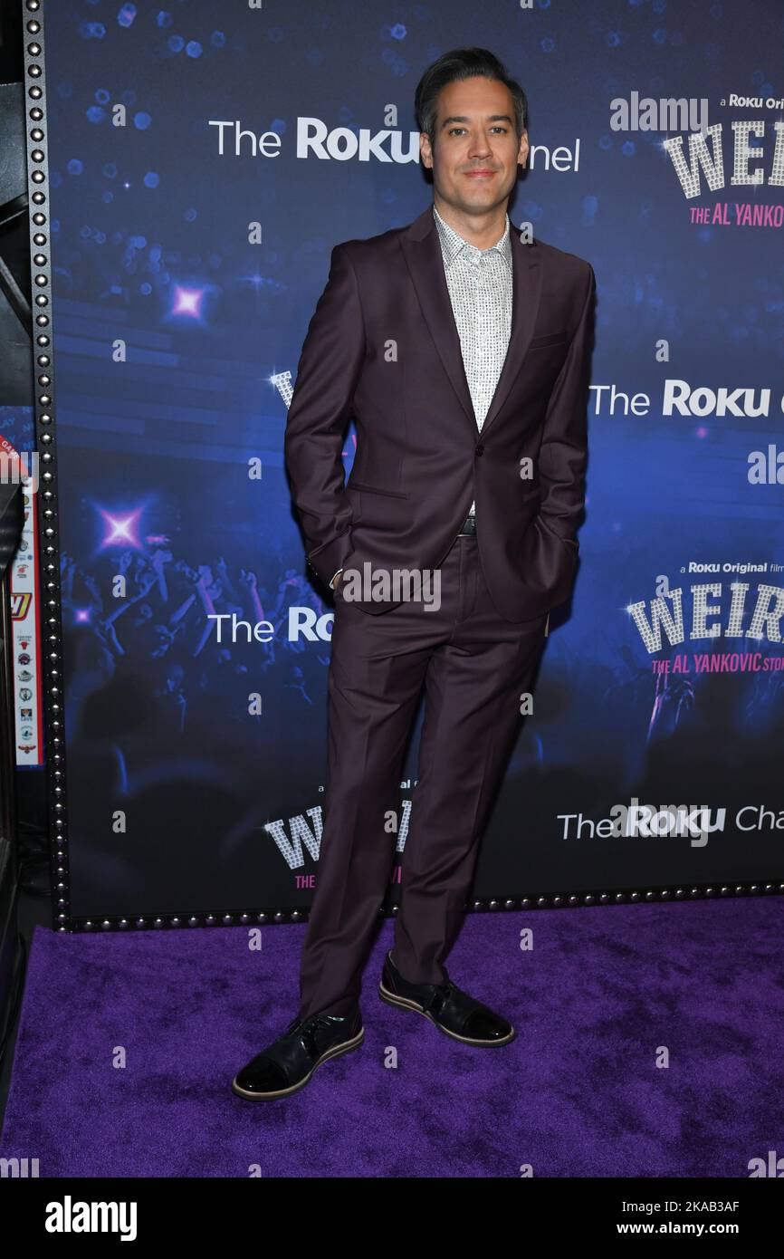 Eric Appel attends the "Weird: The Al Yankovic Story" New York Premiere ...