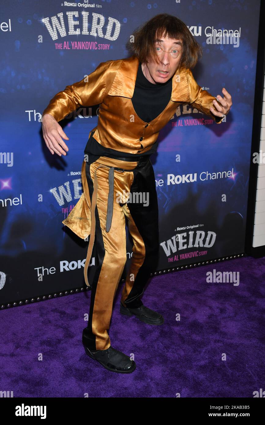 Emo Philips attends the "Weird: The Al Yankovic Story" New York ...