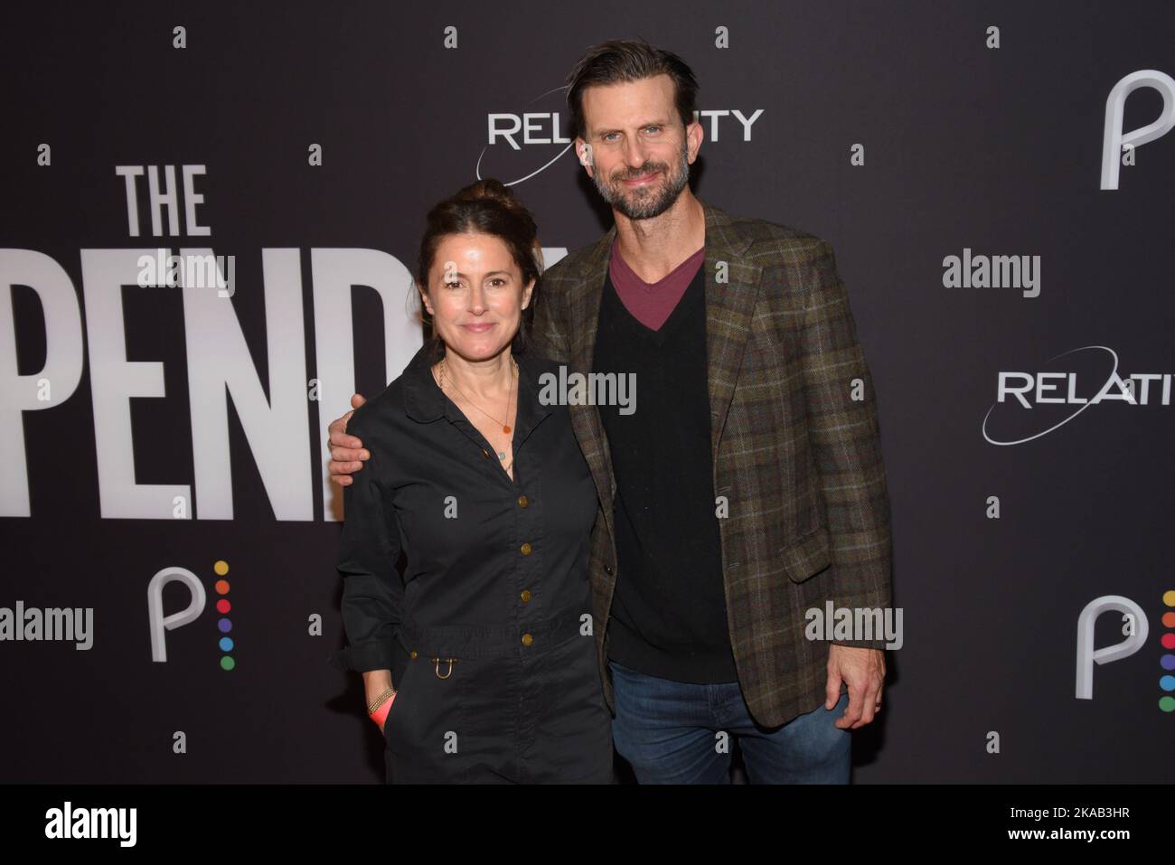 New York, NY, on November 1, 2022. Ali Marsh and Frederick Weller ...