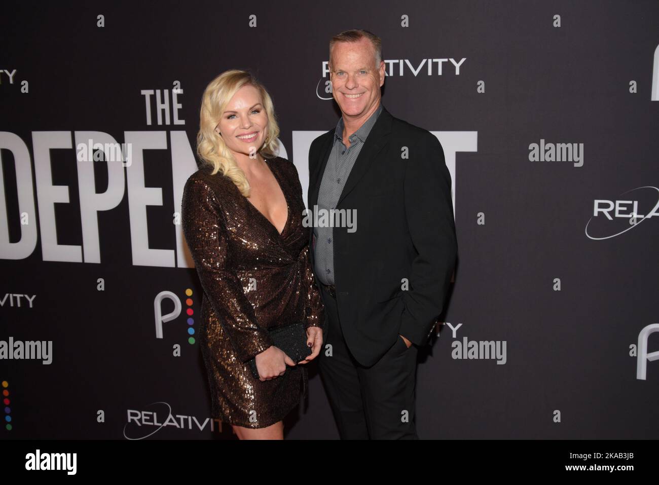New York, NY, on November 1, 2022. Julianne Arrieta and Michael Arrieta ...
