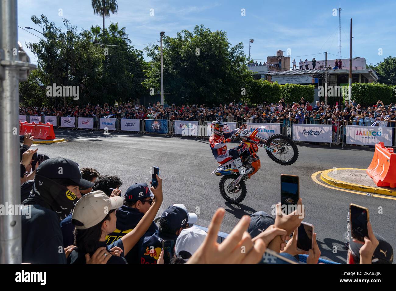 GUADALAJARA, MEXICO - OCTOBER 25 2022: Showrun Aaron Colton, Didier ...