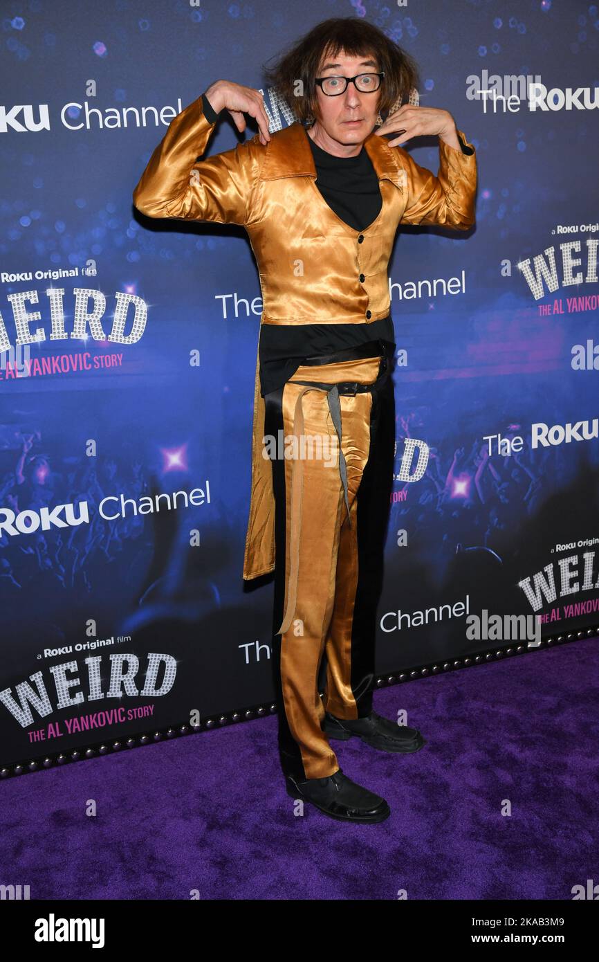 Emo Philips attends the "Weird: The Al Yankovic Story" New York ...
