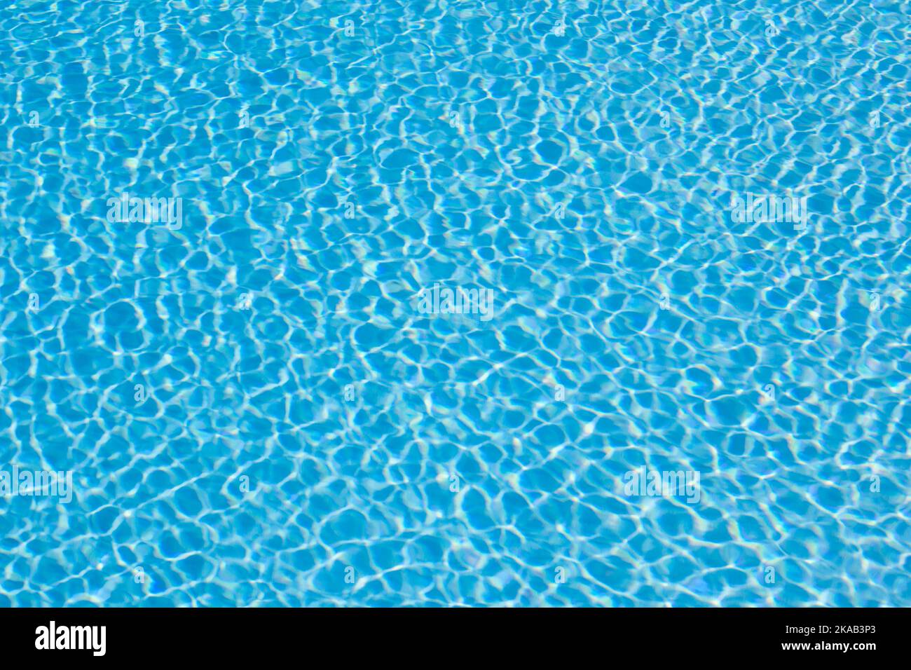 pattern of water in the pool reflecting the sun in a harmonic way Stock ...