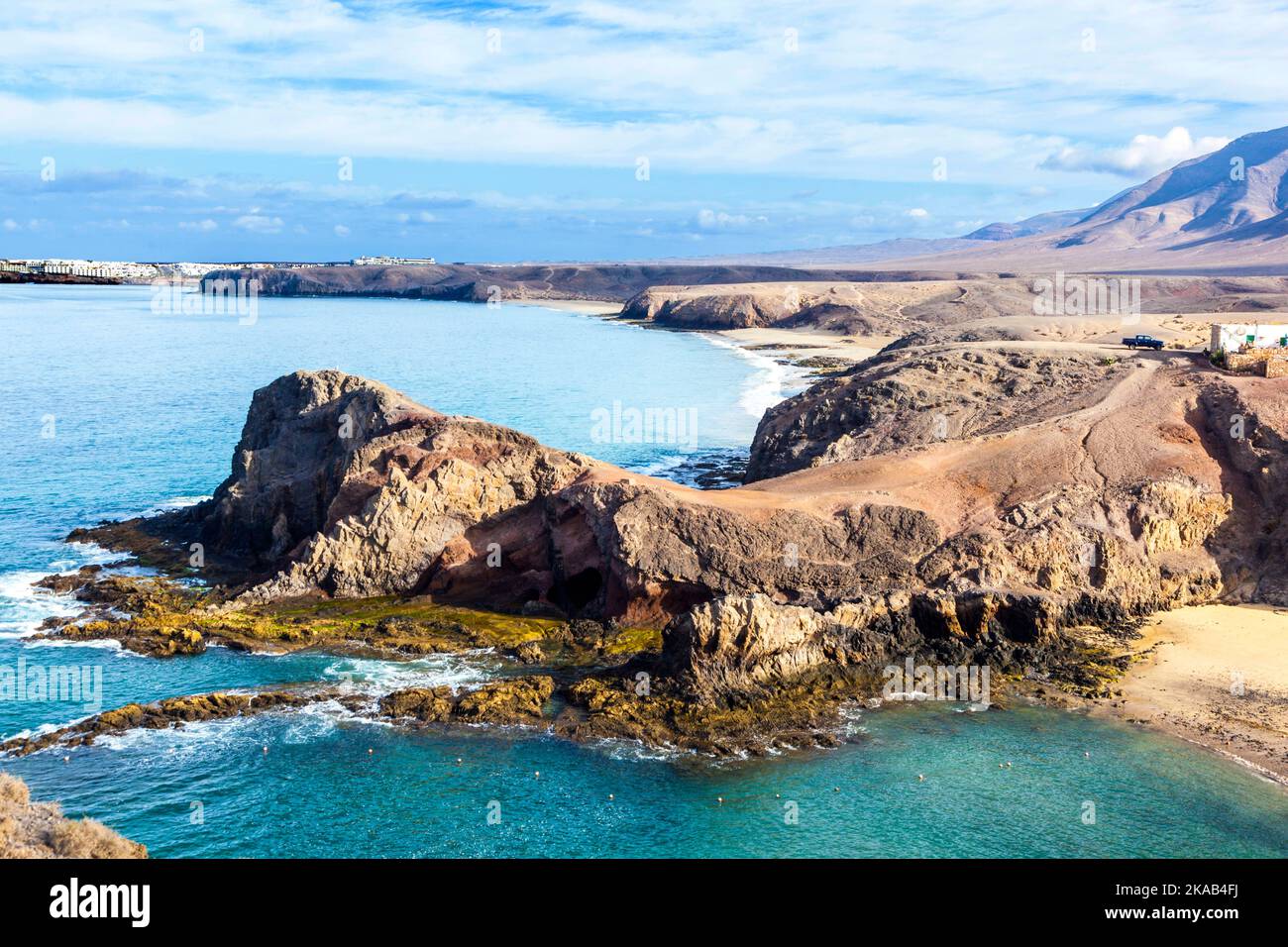 Lanzarote playa de montaña hi-res stock photography and images - Alamy