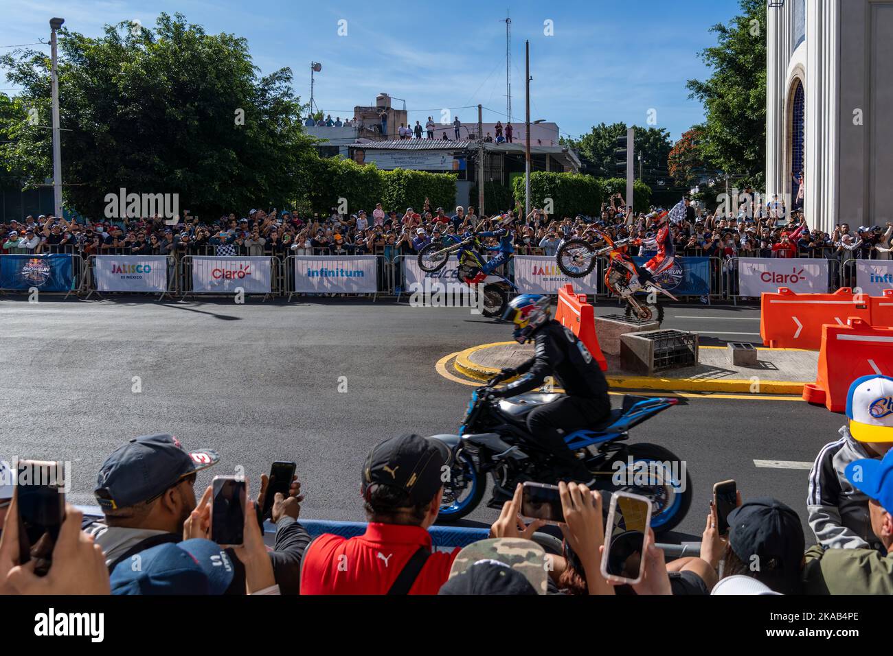 GUADALAJARA, MEXICO - OCTOBER 25 2022: Showrun Aaron Colton, Didier ...