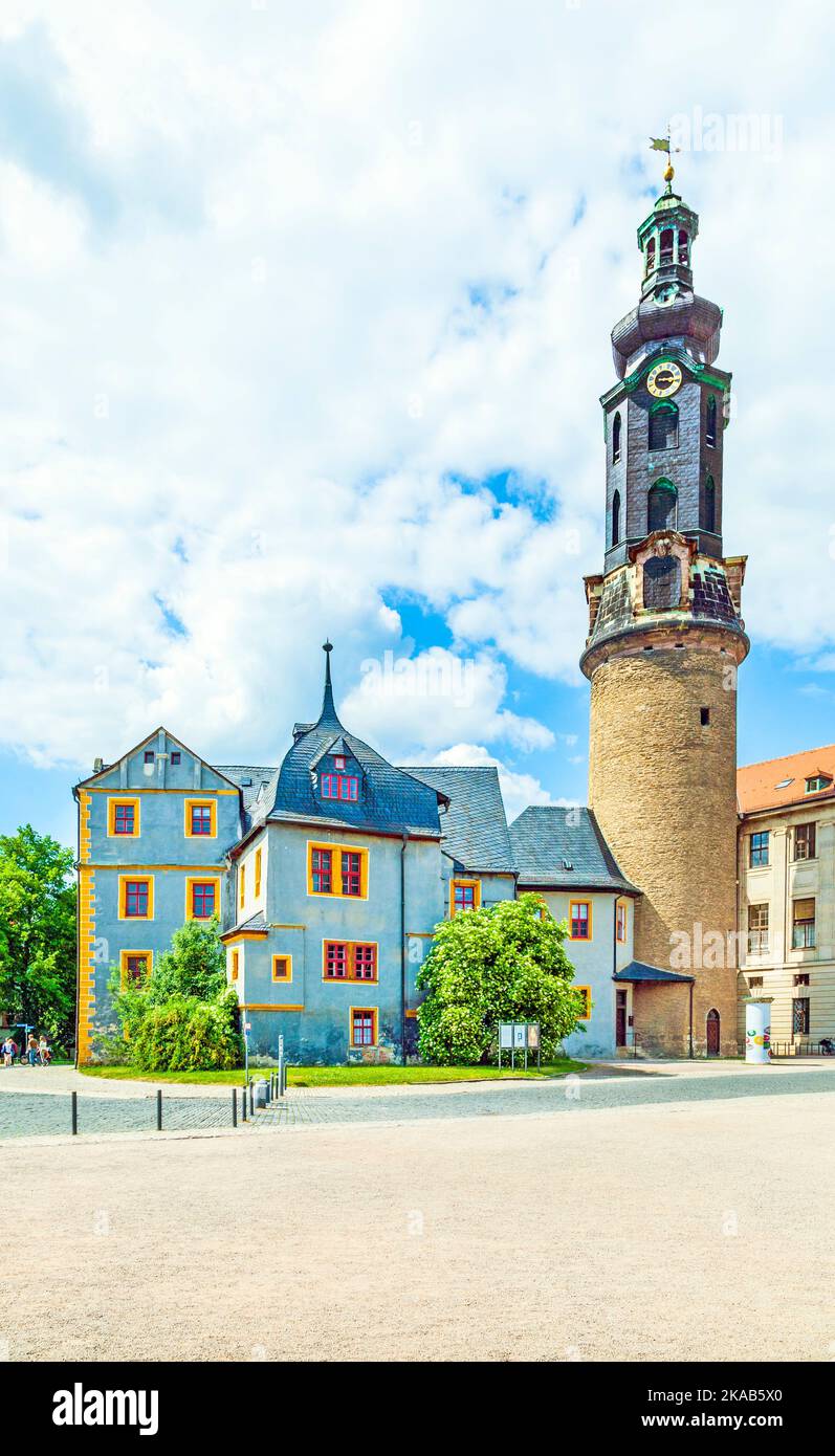 City Castle of Weimar in Germany Stock Photo - Alamy