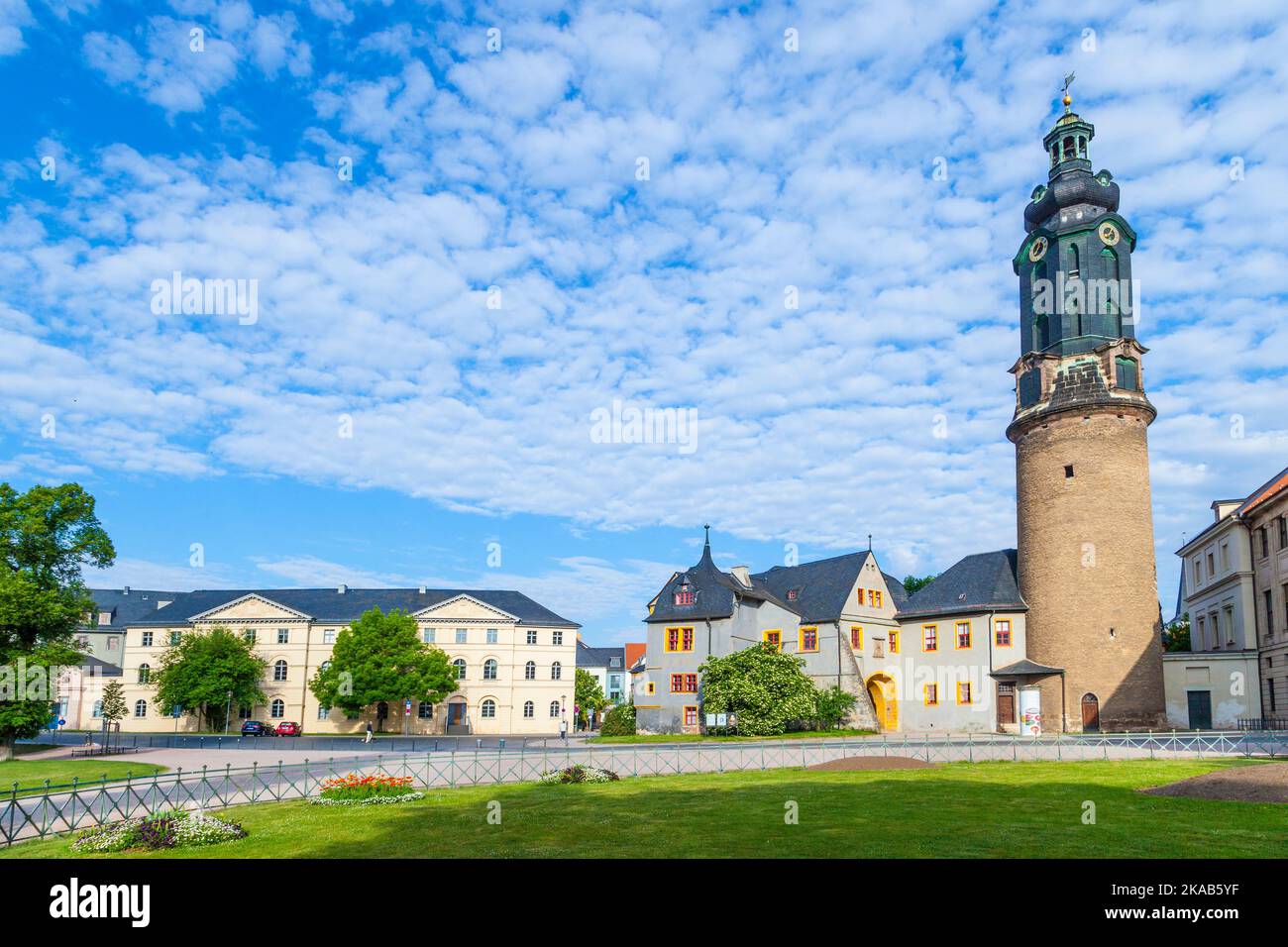 City Castle of Weimar in Germany Stock Photo - Alamy
