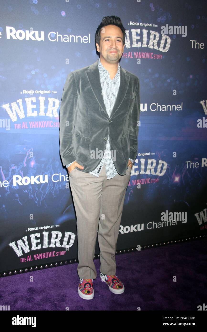 New York, NY, USA. 1st Nov, 2022. Lin Manuel Miranda at Weird: The Al ...