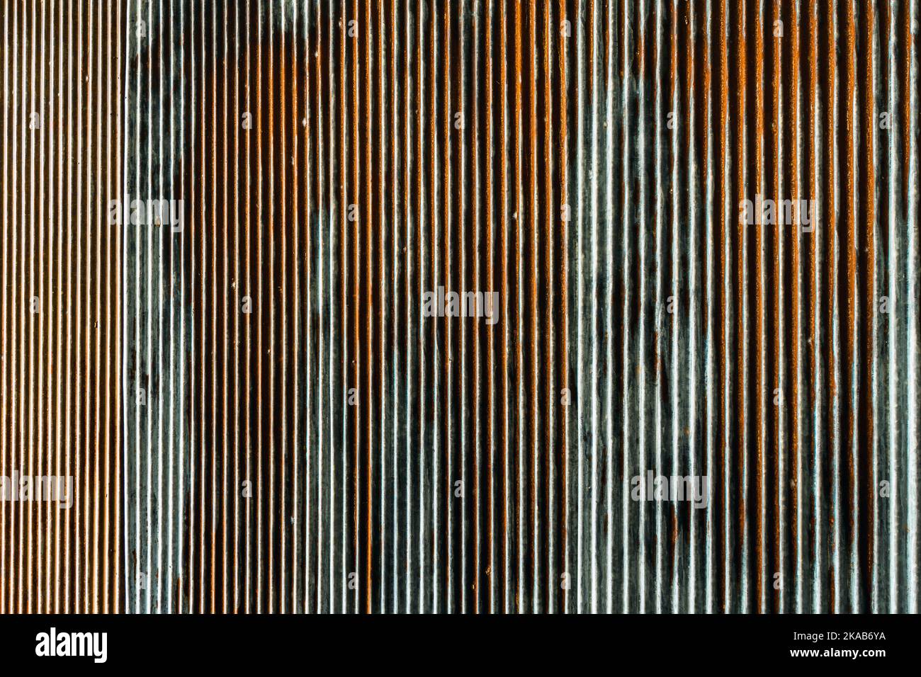 Artistic of old and rusty zinc sheet wall. Vintage style metal sheet ...
