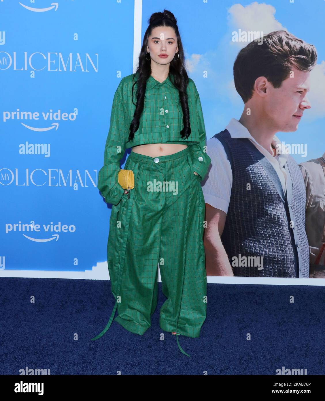 Morgan Cohen arrives at The Los Angeles Premiere of MY POLICEMAN held ...