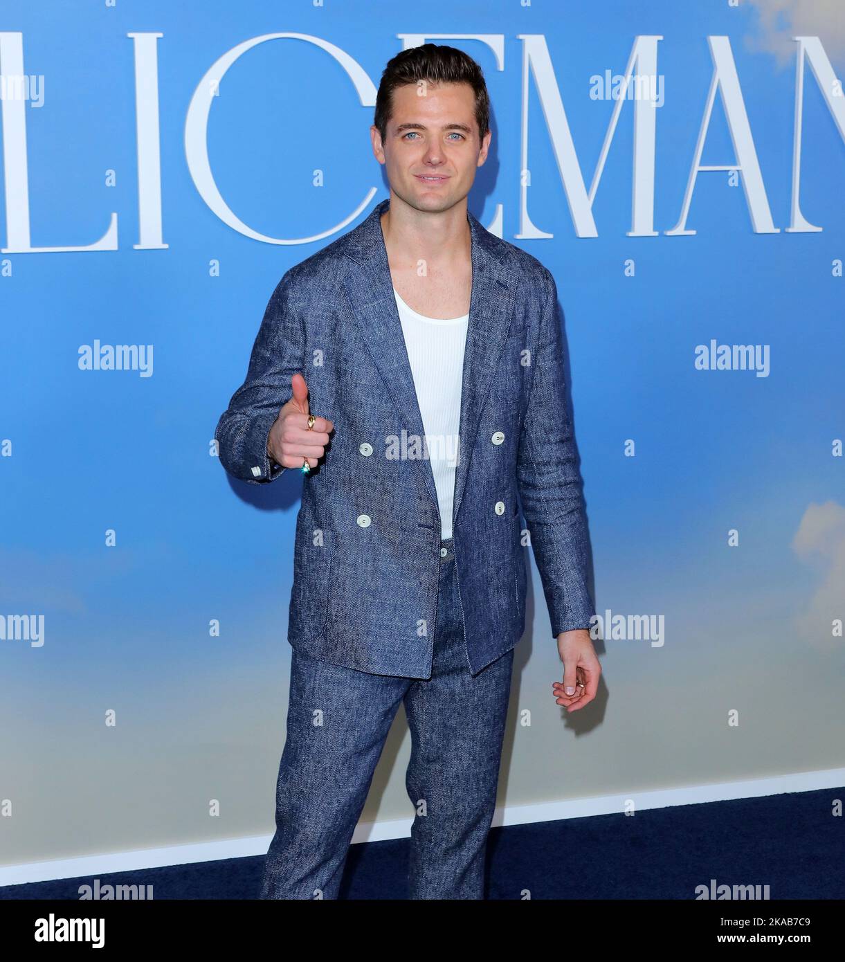 Robbie Rogers arrives at The Los Angeles Premiere of MY POLICEMAN held ...