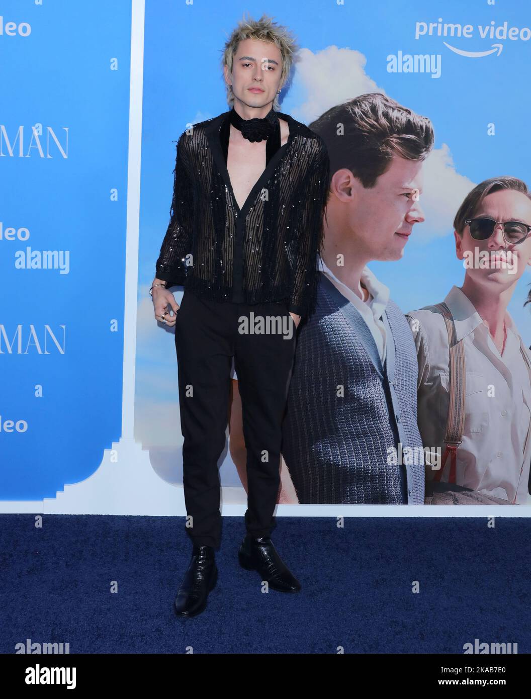 Lucas Machado arrives at The Los Angeles Premiere of MY POLICEMAN held ...