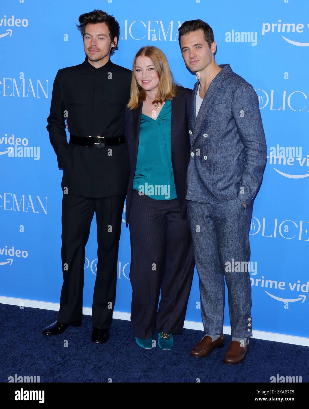 Harry Styles, Sarah Schechter, Robbie Rogers arrives at The Los Angeles ...