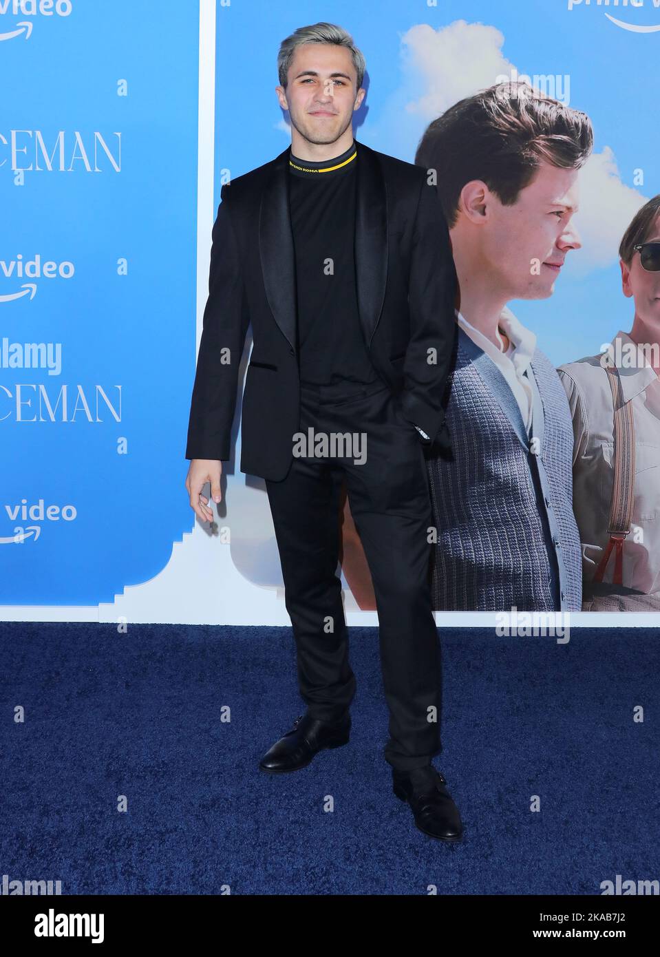 Chris Olsen arrives at The Los Angeles Premiere of MY POLICEMAN held at ...