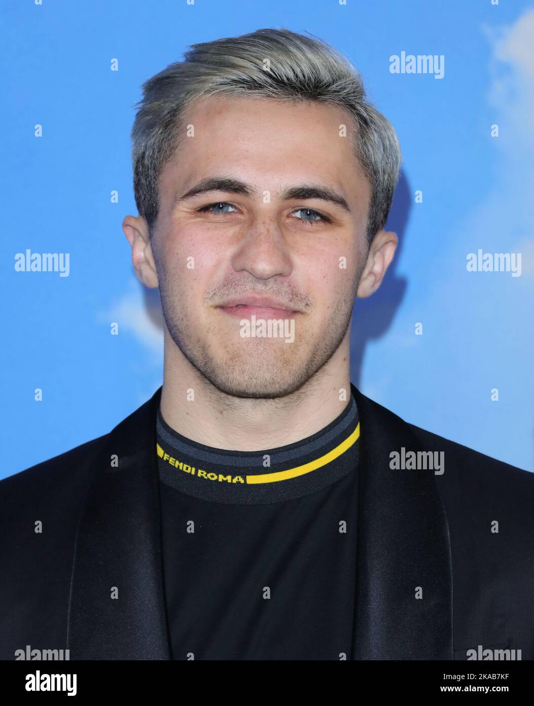 Chris Olsen arrives at The Los Angeles Premiere of MY POLICEMAN held at ...