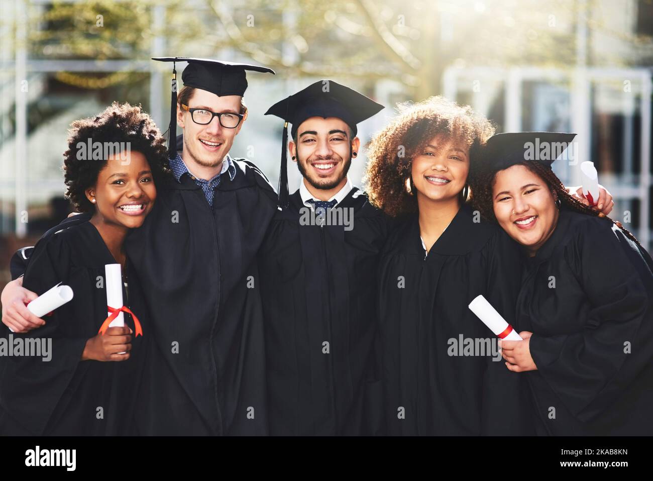 We supported each other throughout this journey. a group of students ...