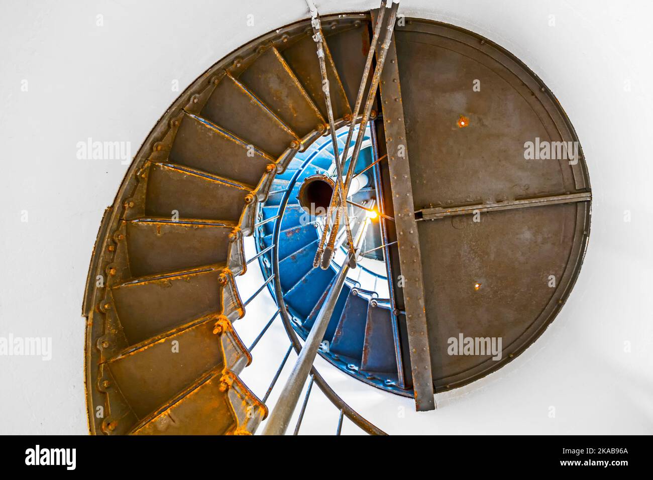 famous Point Arena Lighthouse in California Stock Photo - Alamy