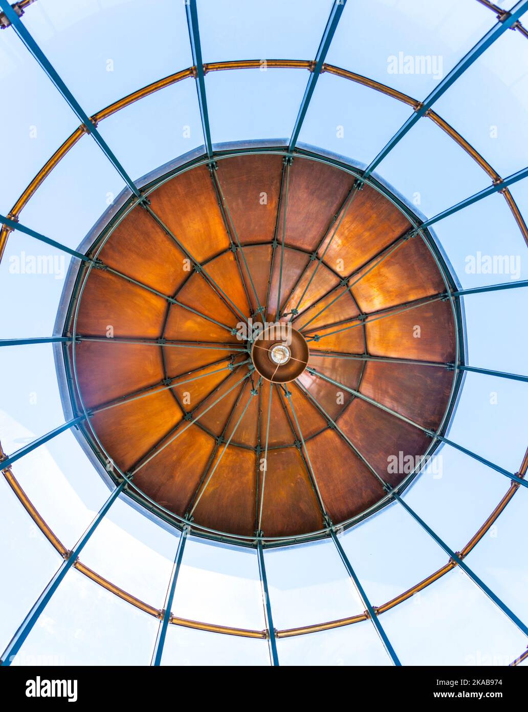famous Point Arena Lighthouse in California Stock Photo - Alamy