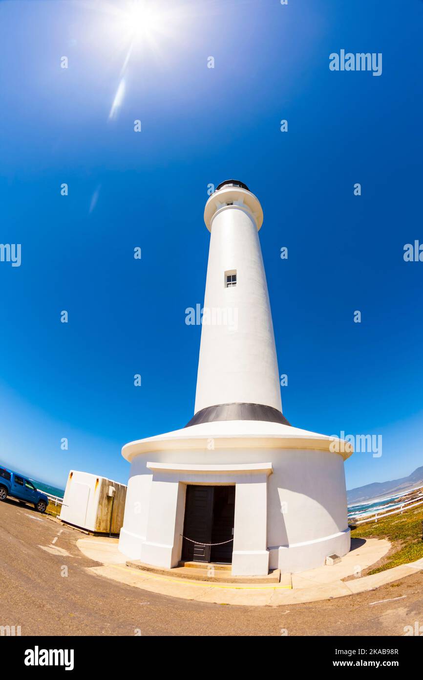 famous Point Arena Lighthouse in California Stock Photo - Alamy