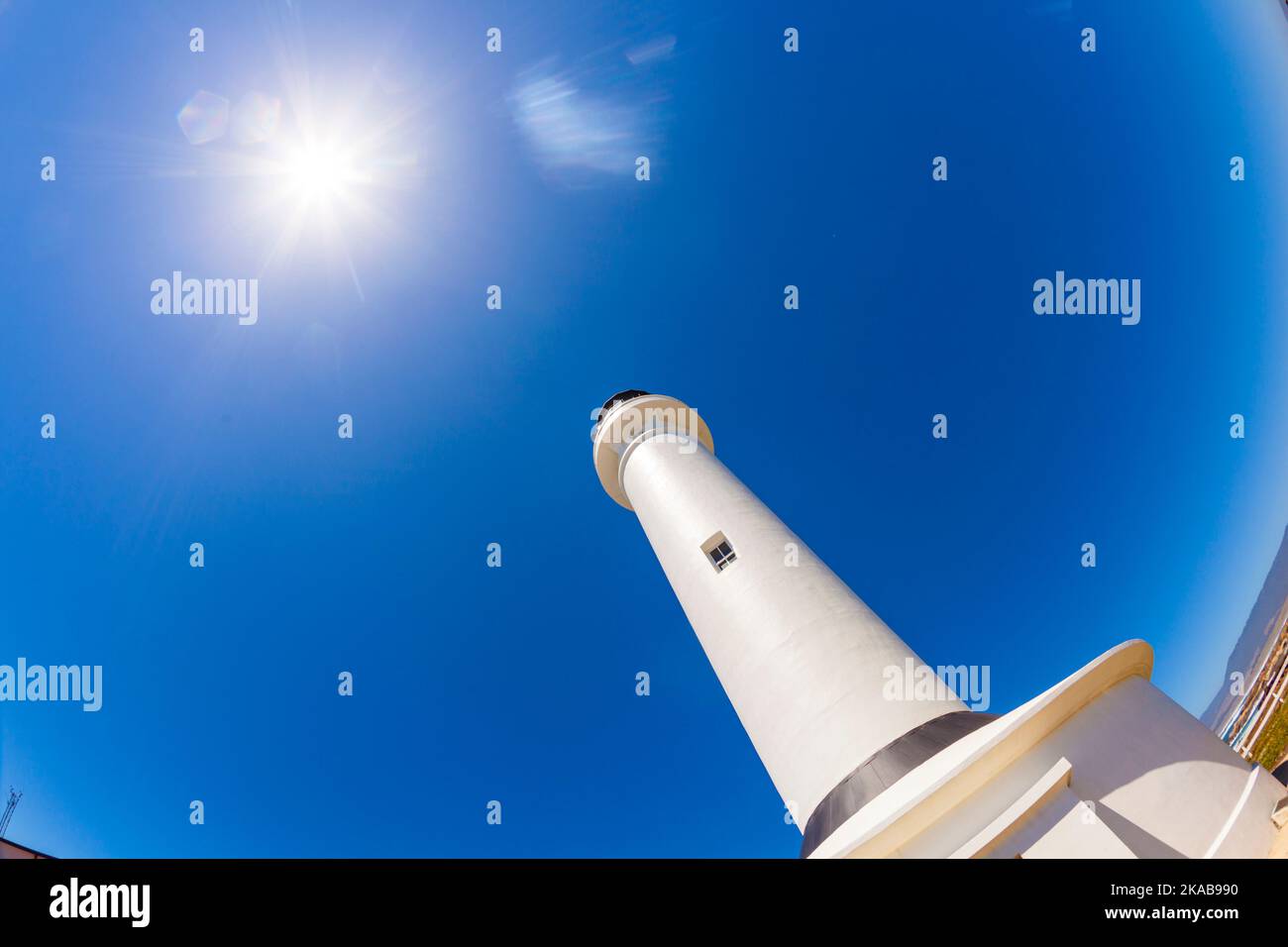 famous Point Arena Lighthouse in California Stock Photo - Alamy