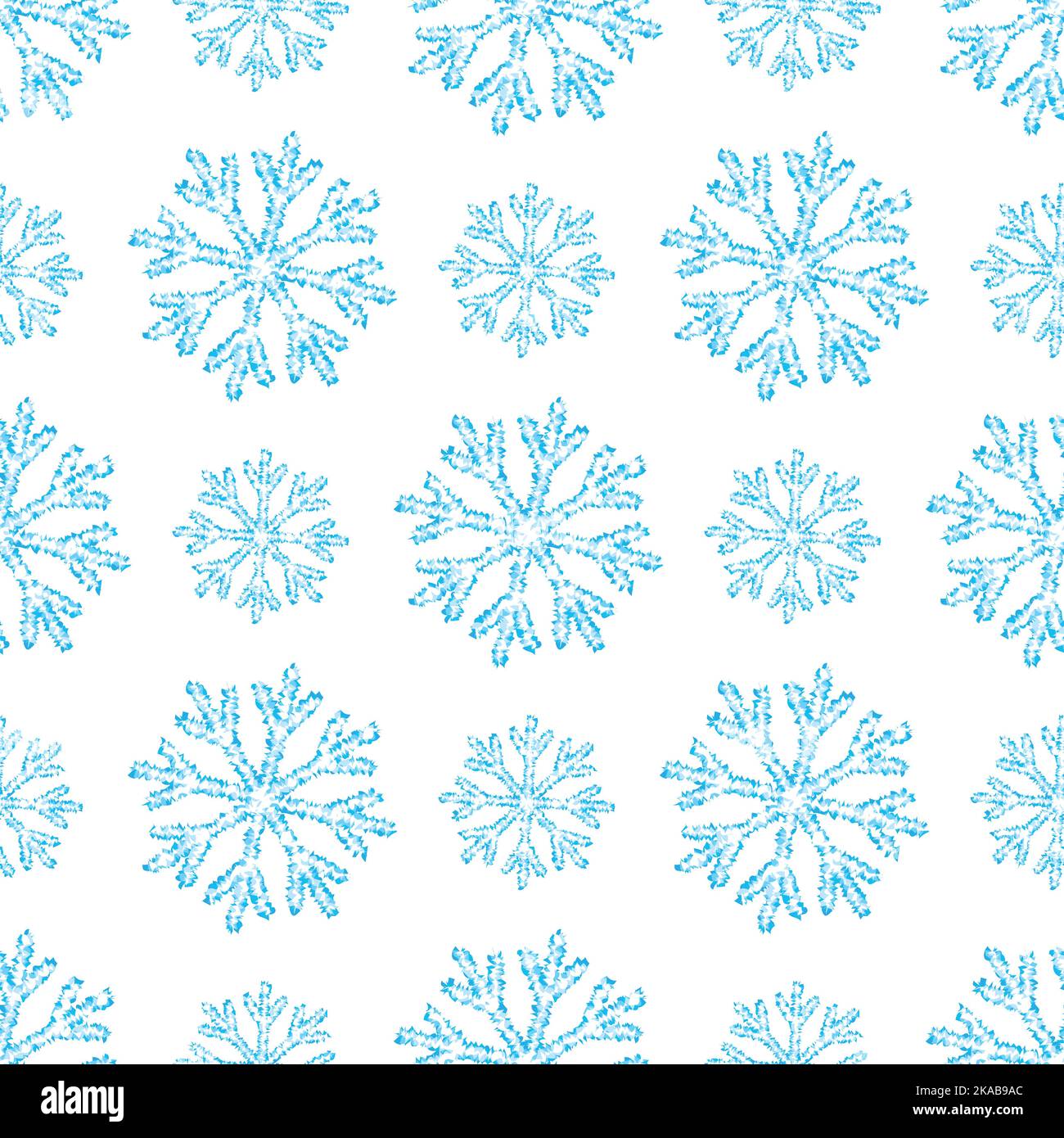 Snowflake repeatable pattern hi-res stock photography and images - Alamy