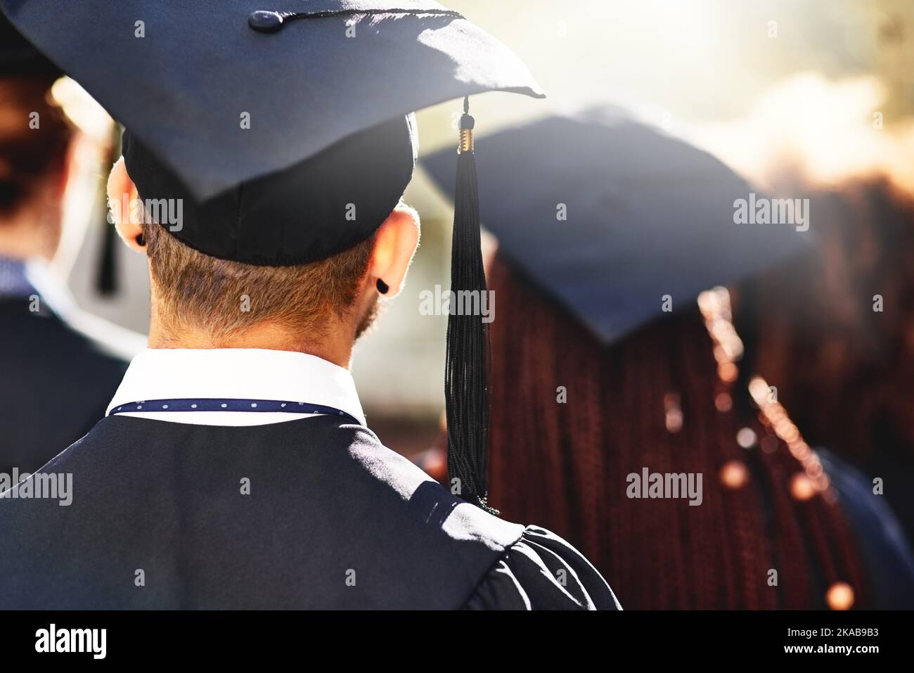 College graduate rear view hi-res stock photography and images - Alamy