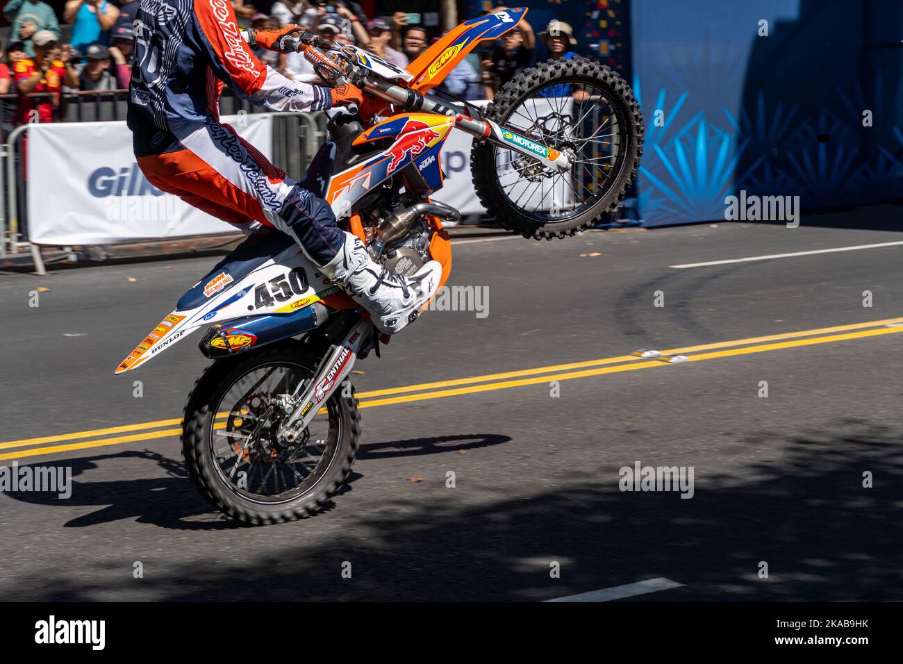 GUADALAJARA, MEXICO - OCTOBER 25 2022: Showrun Aaron Colton, Didier ...