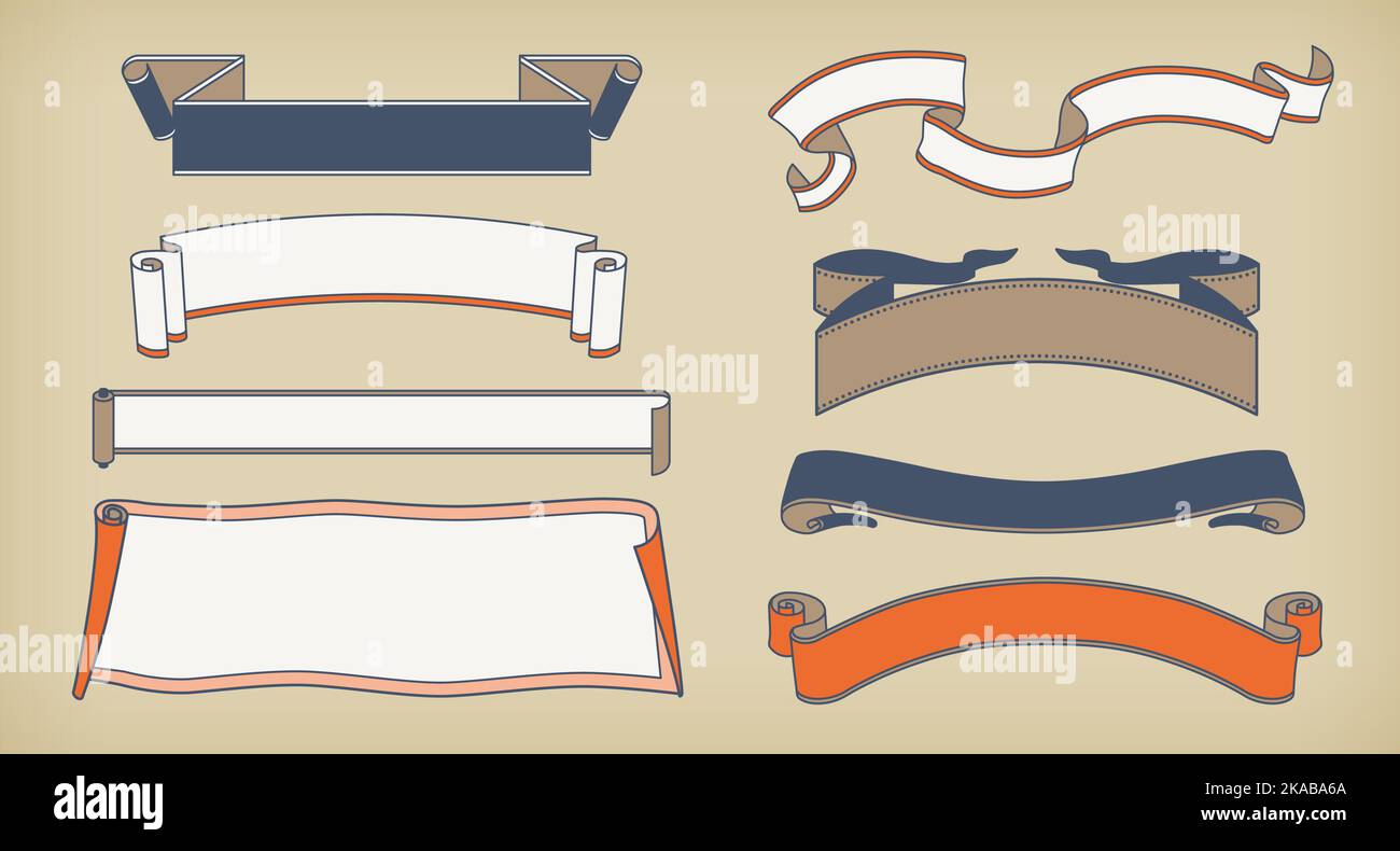 A retro design small label set.It is vector data that is easy to edit ...