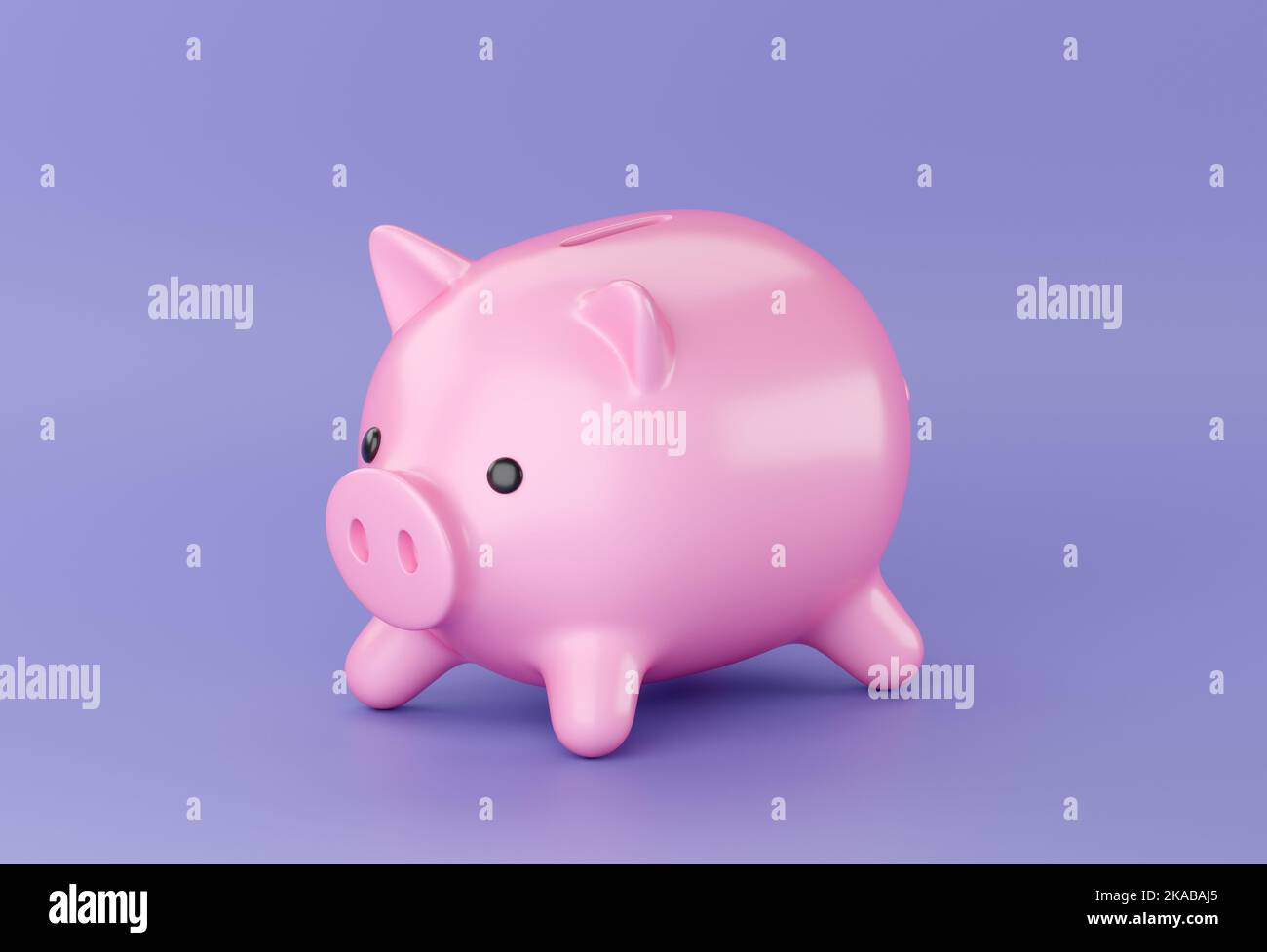 3d pink Piggy bank. Business, saving, money, banking, finance ...